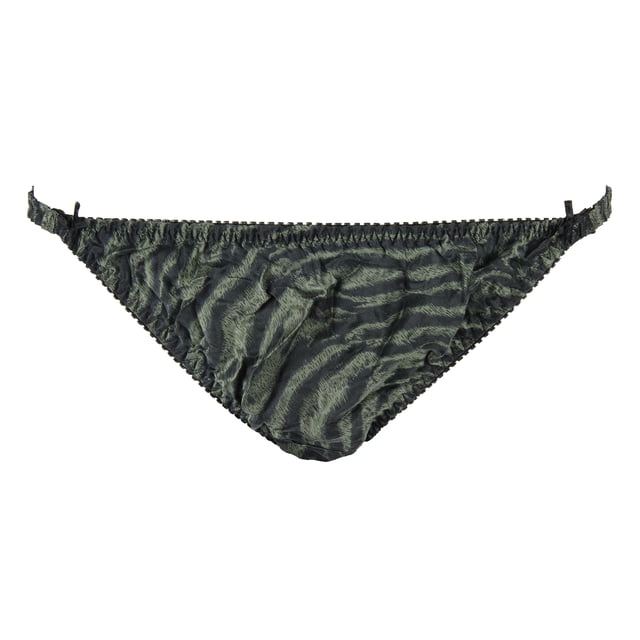 INTIMO Womens Classic Silk String Bikini Underwear - Walmart.com