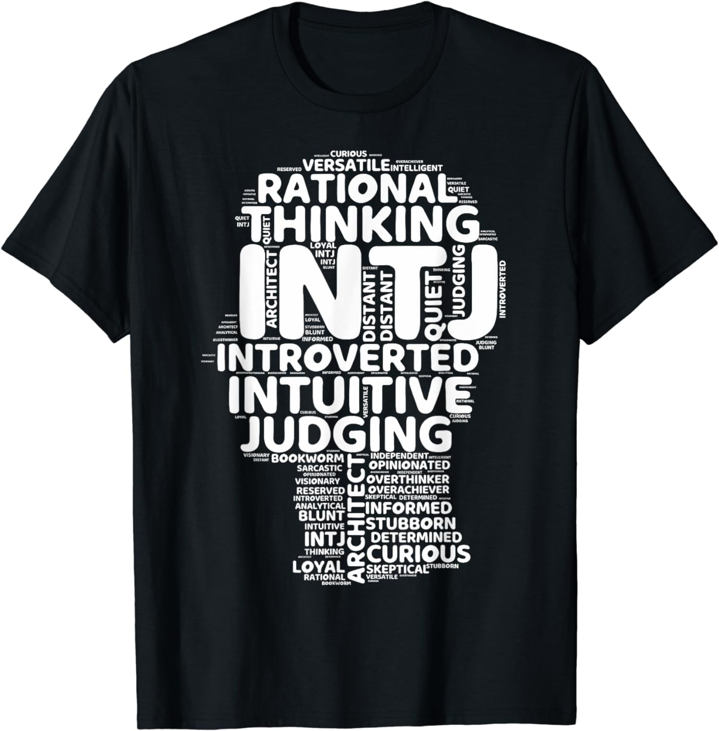 INTJ Architect Funny Introvert Personality Relationship T-Shirt ...