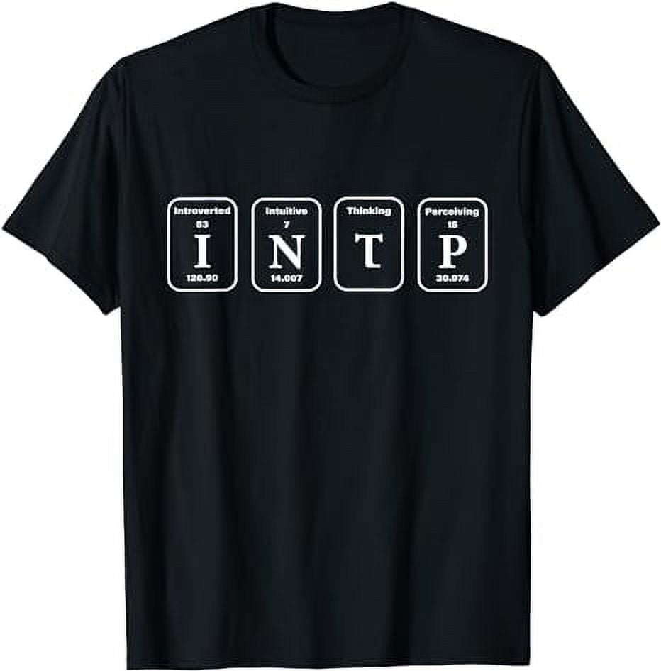 INTP Introvert Intuitive Thinking Perceiving Personality T-Shirt ...