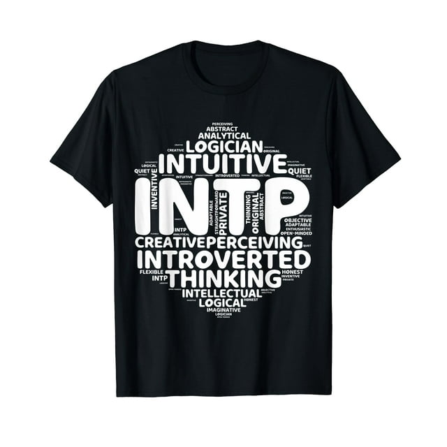 INTP Logician Funny Introvert Personality Relationship T-Shirt ...