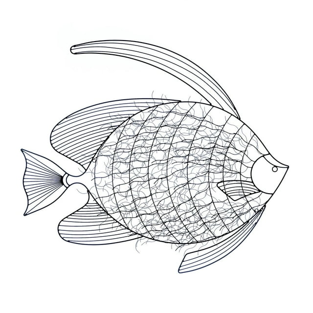 INTRICATE FISH WALL DECOR - Walmart.com
