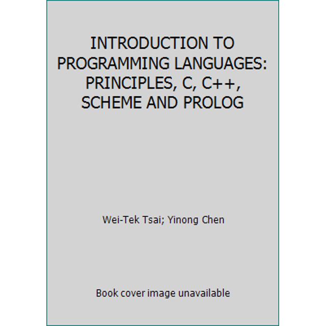 Pre Owned Introduction To Programming Languages Principles C C Scheme And Prolog
