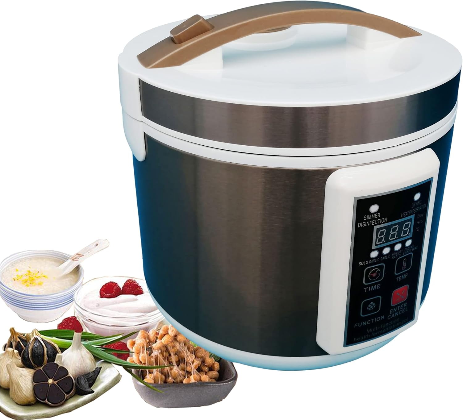 INTSUPERMAI 110V Multi-functional Health Fermentation Pot with ...