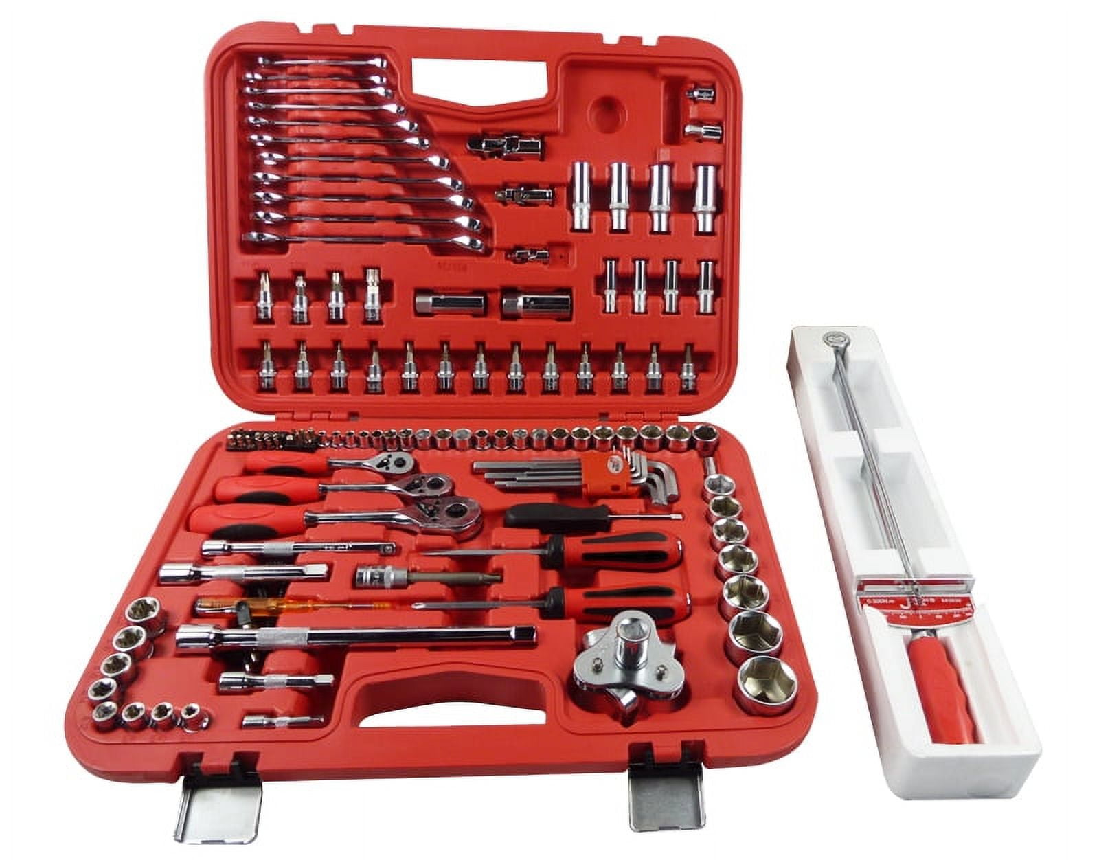 INTSUPERMAI 121Pcs Socket Sets Automotive Tool Kit Combination Of ...