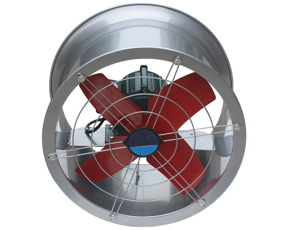 INTSUPERMAI 24 inch Cylinder Pipe Fan Exhaust Fan Wall Mounted 220V ...