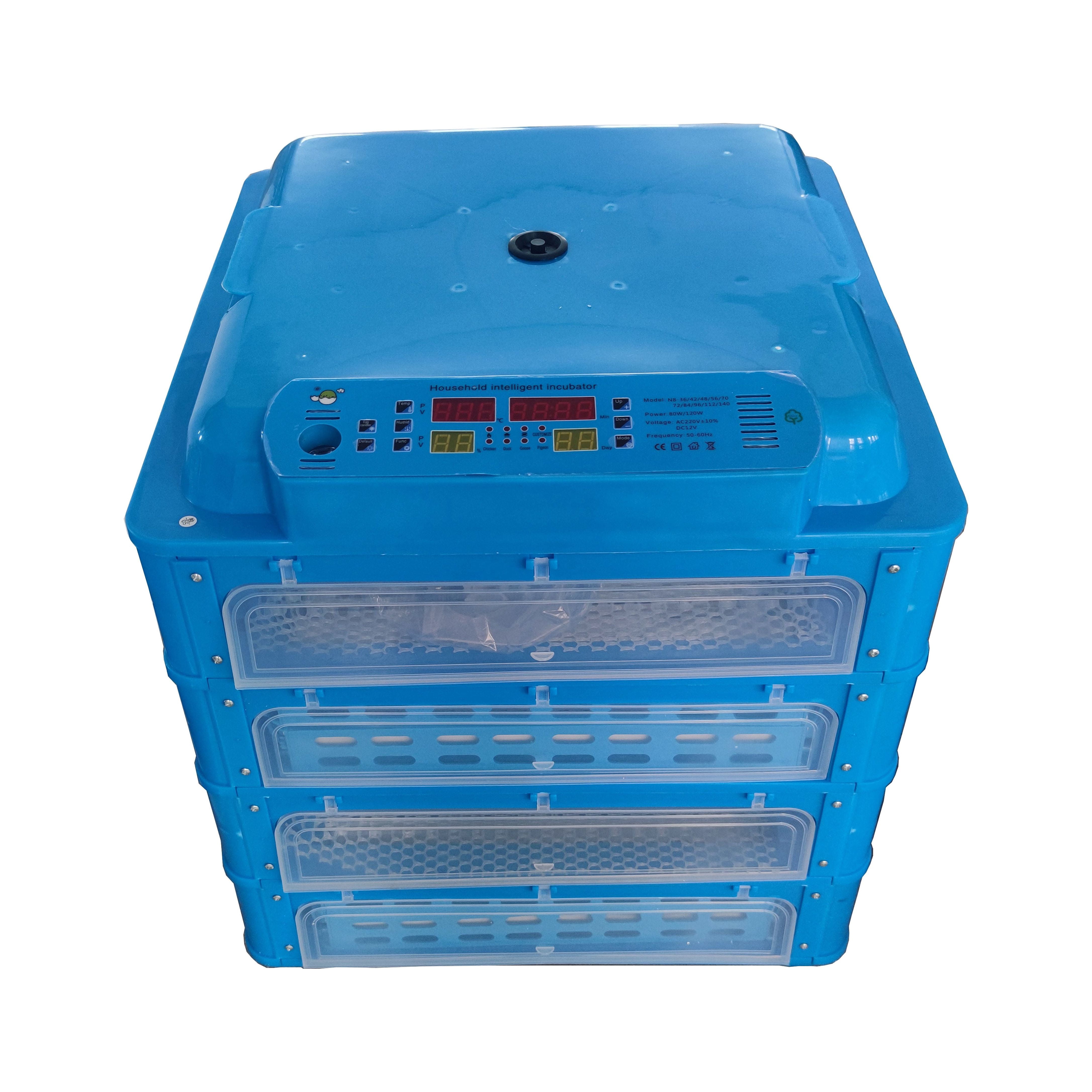 INTSUPERMAI 256 Eggs Digital Egg Incubator Hatcher Temperature Control ...