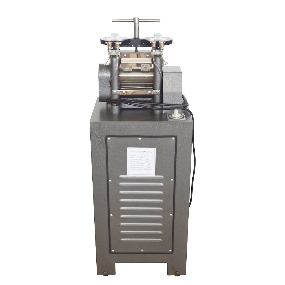 INTSUPERMAI 2HP Electric Gold Rolling Mill Jewelry Making Tool Flake ...