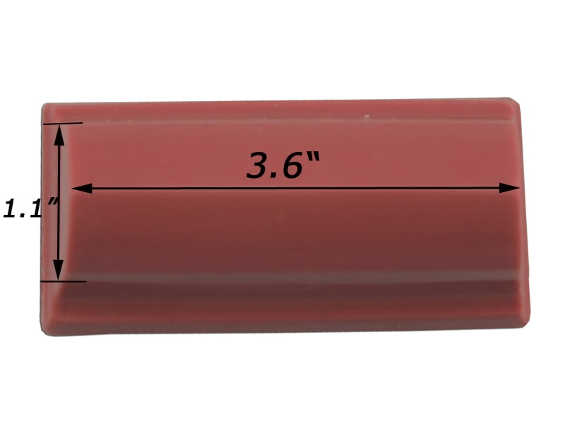 INTSUPERMAI 3.6"*1.1" Silicone Rubber Pad Screen Printing for Ink ...