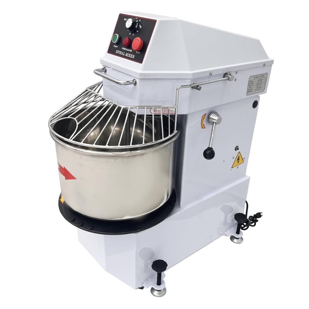 INTSUPERMAI 30L Dough Kneading Machine Food Mixer Dual Rotating with Detachable Stainless Steel ...