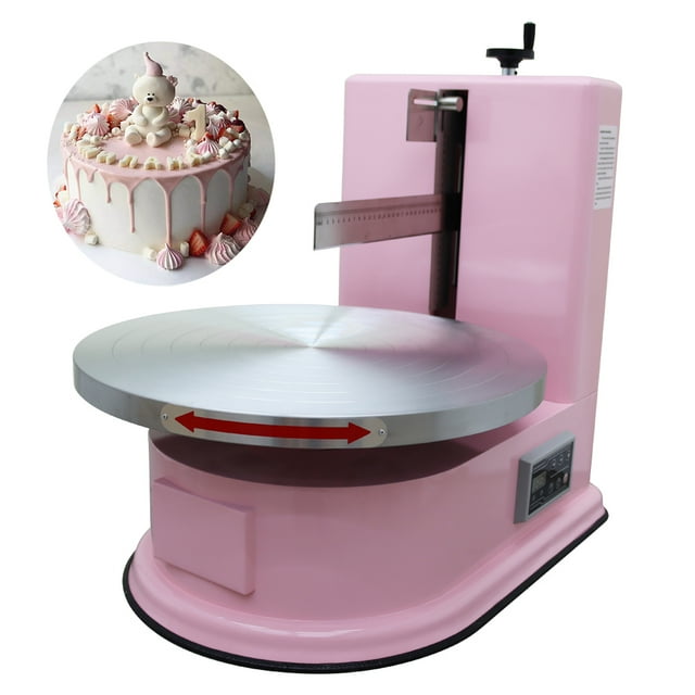 INTSUPERMAI Electric Cake Icing Smoother, Dessert Maker, and Tool for 4 ...