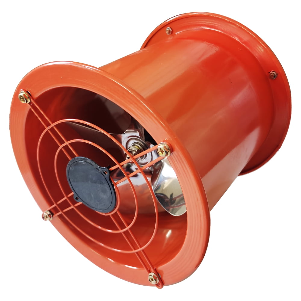 INTSUPERMAI 8 Inch Axial Fan Cylinder Pipe Fan Industrial Exhaust Fan 220V - Walmart.com