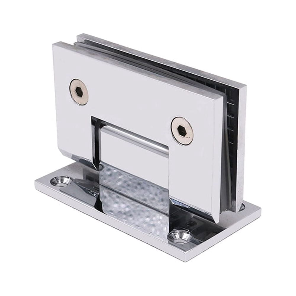 INTSUPERMAI 90 Degrees Shower Hinge Stainless Bevel Edge Bathroom ...