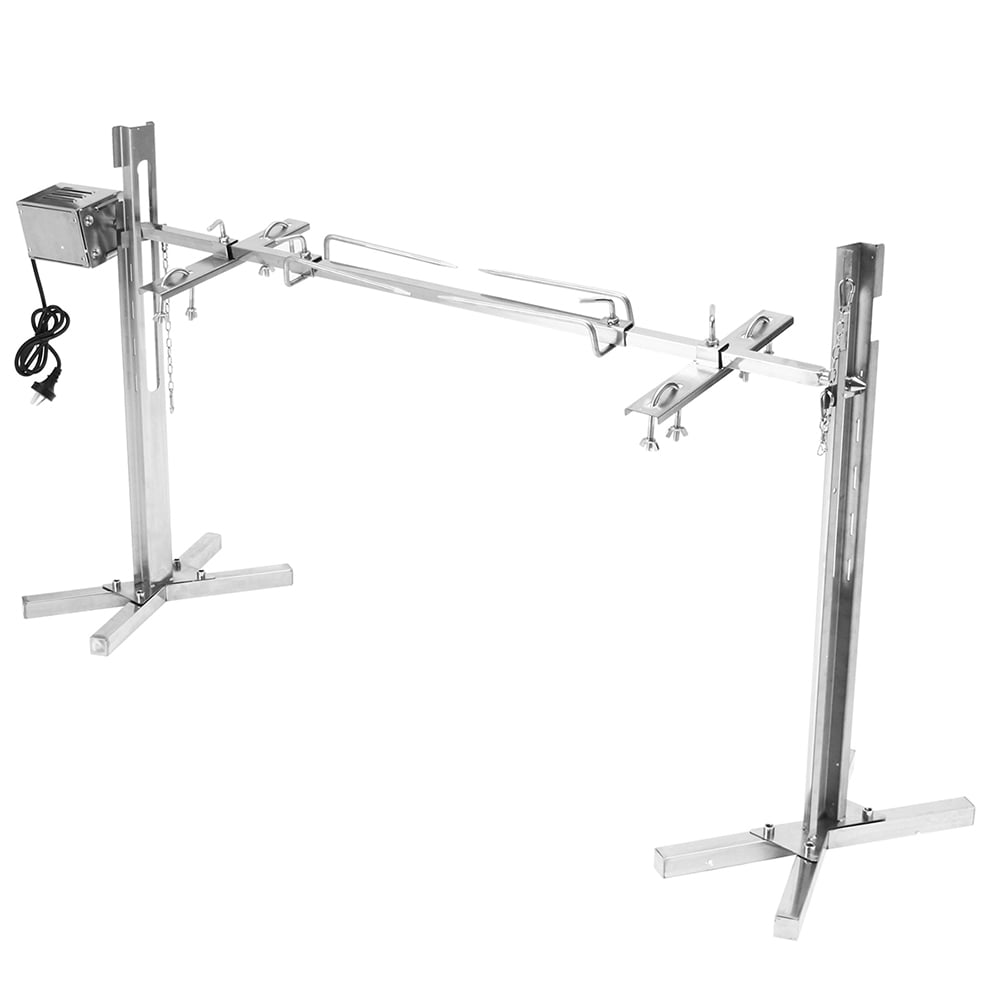 INTSUPERMAI 90lbs BBQ Rotisserie Grill Spit Roaster Tripod, Electric ...