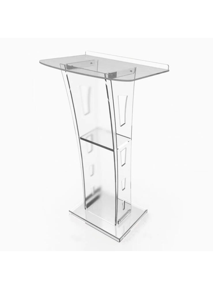 INTSUPERMAI Acrylic Church Pulpit Lectern Podium Plexiglass - Walmart.com