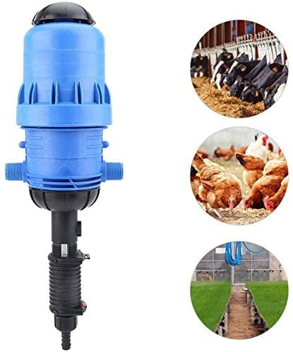 INTSUPERMAI Adjustable Fertilizer Injector Water Powered Chemical ...