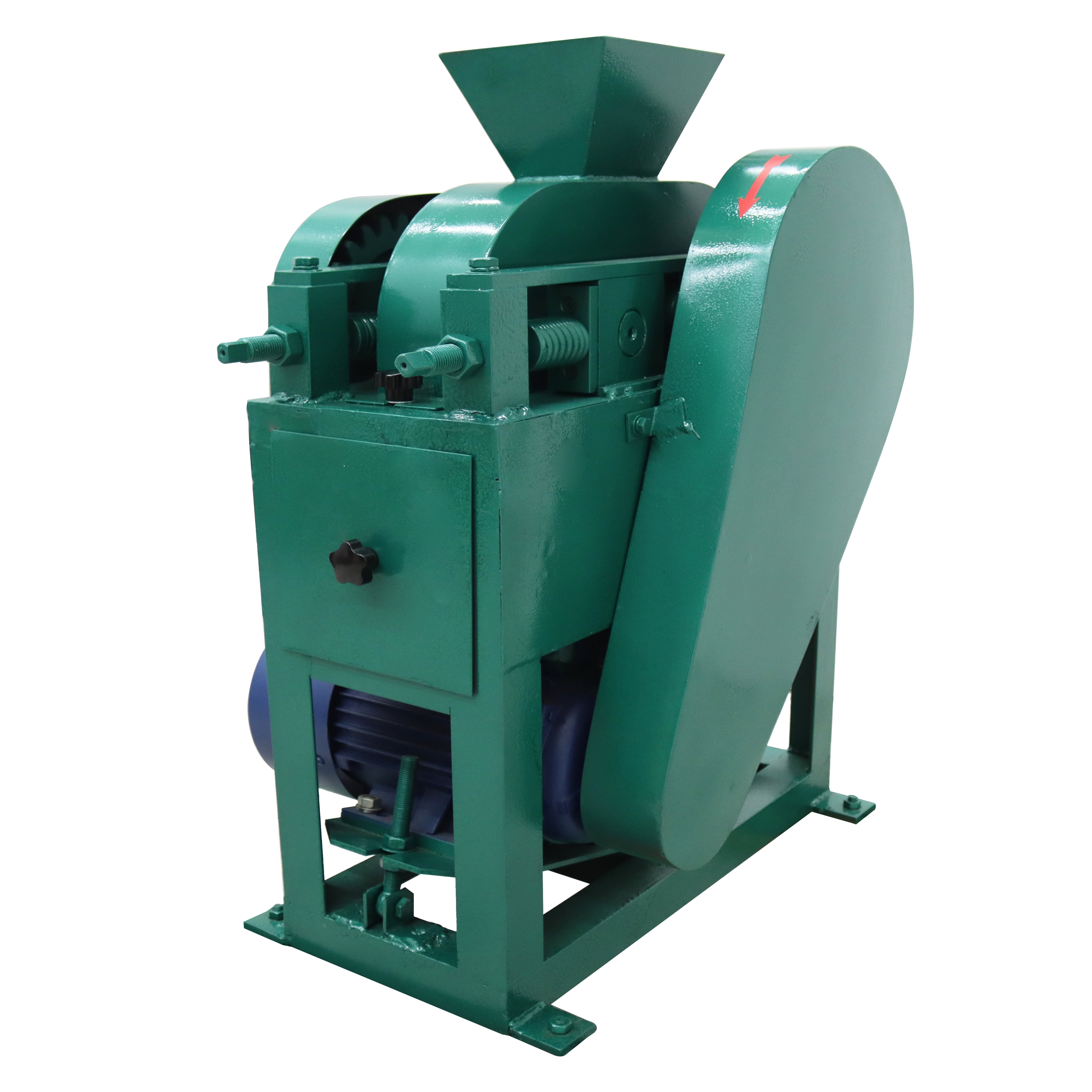 INTSUPERMAI Automatic Double Roll Stone Crusher 220V for Rock Stone Ore ...