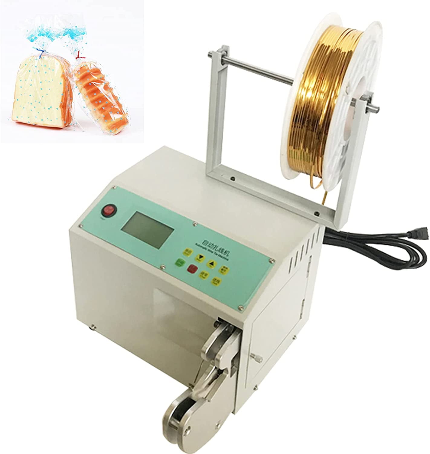 INTSUPERMAI Automatic Twist Tie Machine Metallic Tying Machine for ...