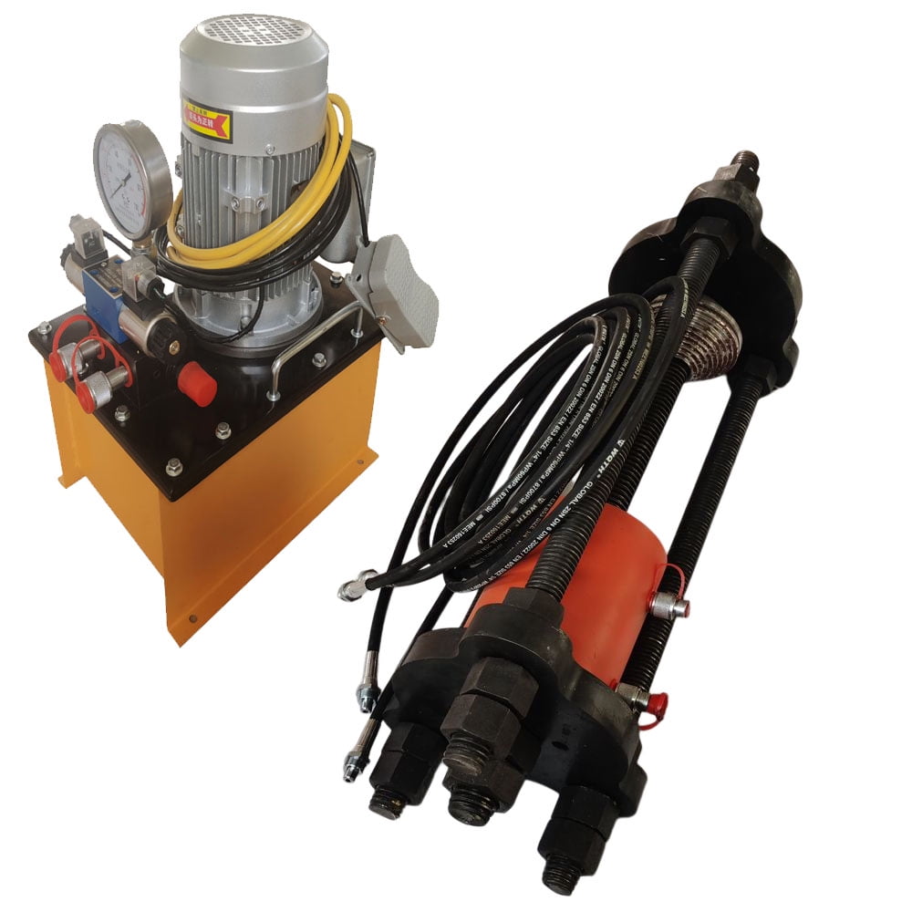 INTSUPERMAI 220V Hydraulic Track Link Pin Press, Portable Chain Presser ...