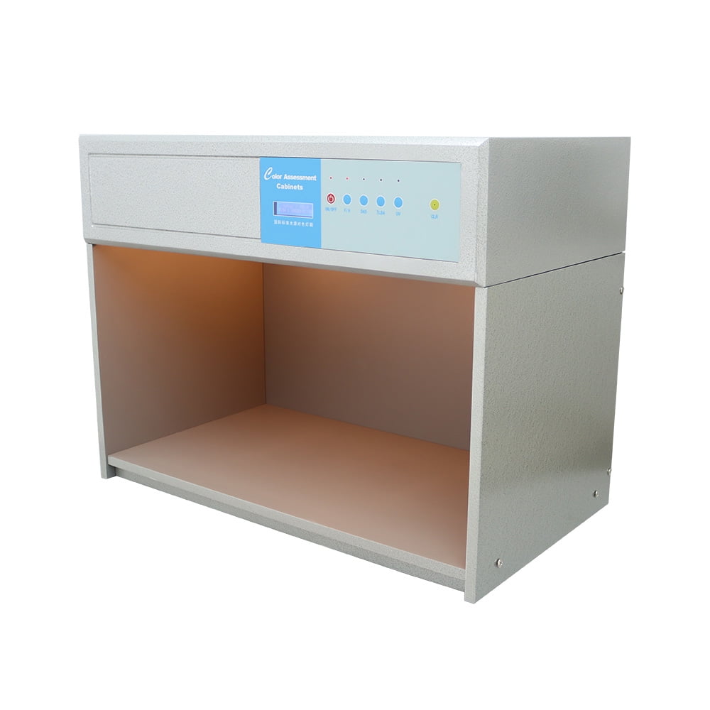 INTSUPERMAI Color Matching Cabinet Color Assessment Light Box 4 Lamps ...