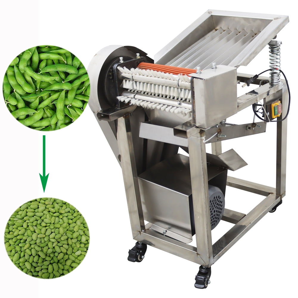 INTSUPERMAI Commercial Pea Peeling Machine Green Soybean Peeler Bean ...