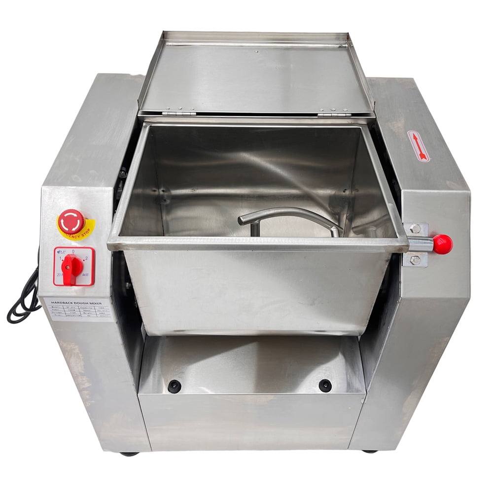INTSUPERMAI Commercial Electric Dough Mixer, 15kg Capacity, Ideal for Pizza & Pastry Making ...