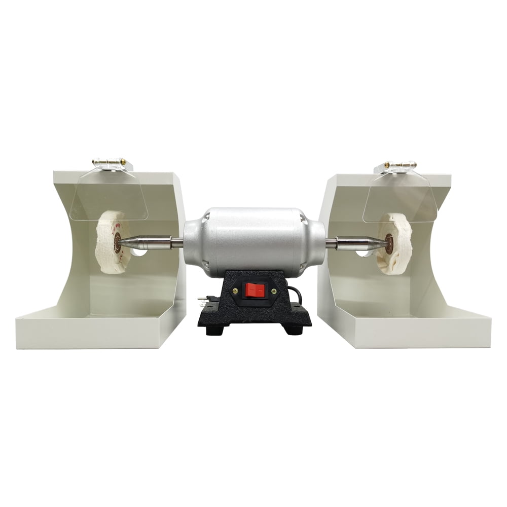 INTSUPERMAI Dental Lab Polishing Machine Lathe Bench Buffing Grinder ...