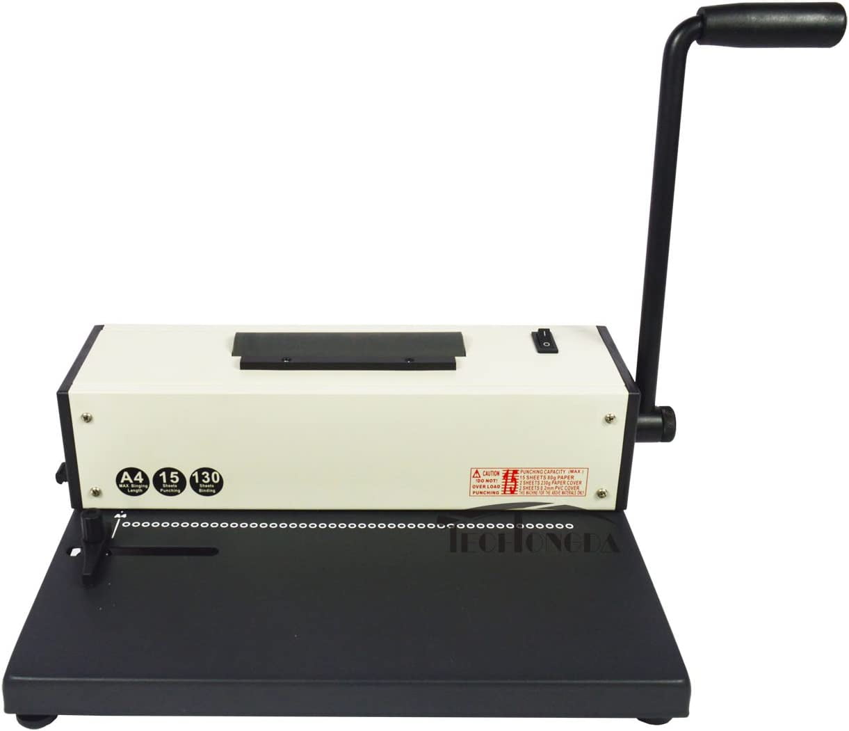 INTSUPERMAI Electric Binding Machine Spiral Coil Binder - Walmart.com