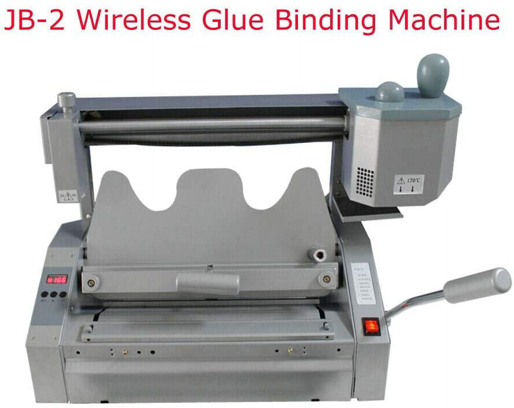 INTSUPERMAI Electric Durable Glue Binding Wireless Hot Thermal Book ...