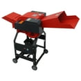 INTSUPERMAI Electric Hay Cutter 220V Livestock Farm Chaff Crushing ...