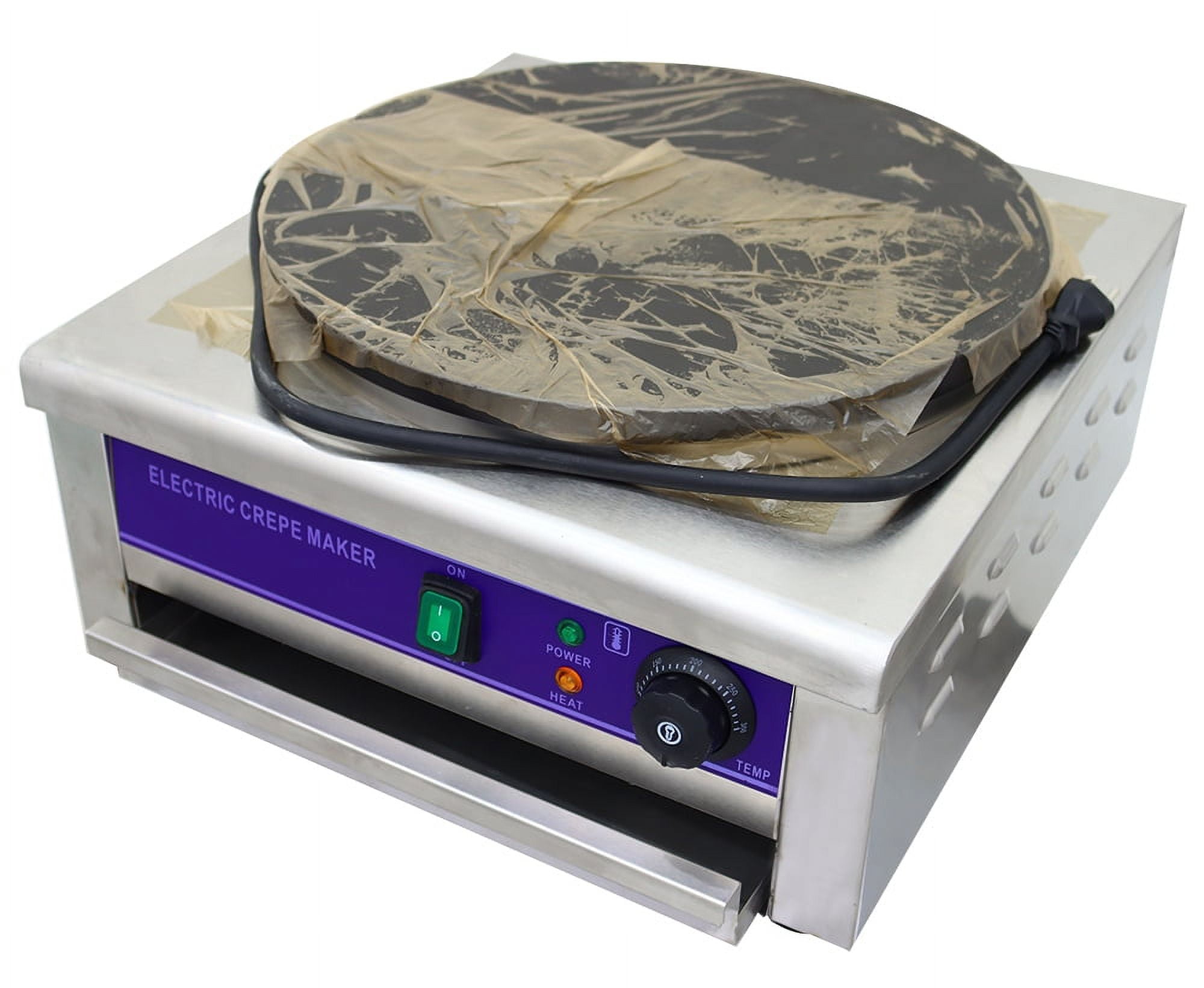 INTSUPERMAI Electric Pancake Machine Crepe Maker Single Head - Walmart ...