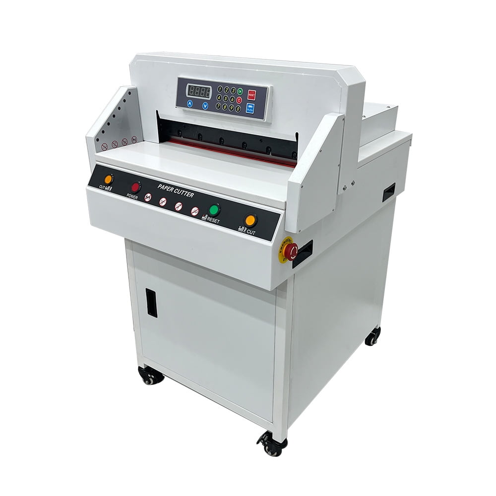 INTSUPERMAI Electric Paper Cutter 45cm Book Paper Cutting Machine ...