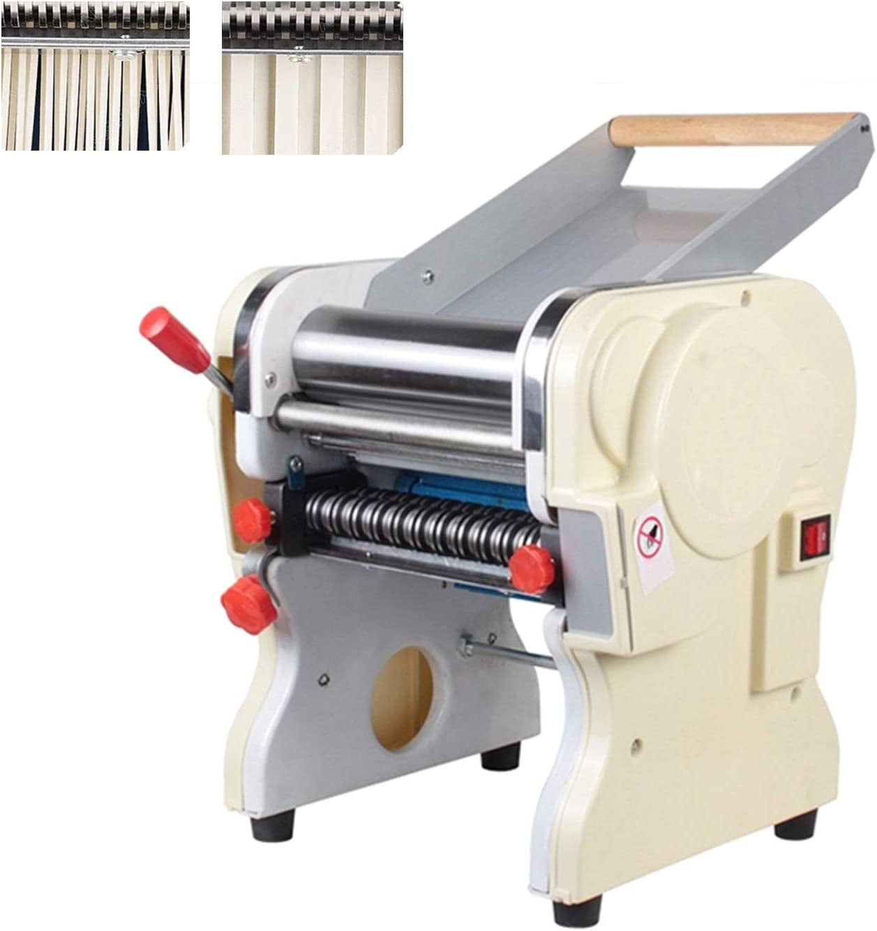 INTSUPERMAI Electric Pasta Press Maker Noodle Making Machine with 3mm ...