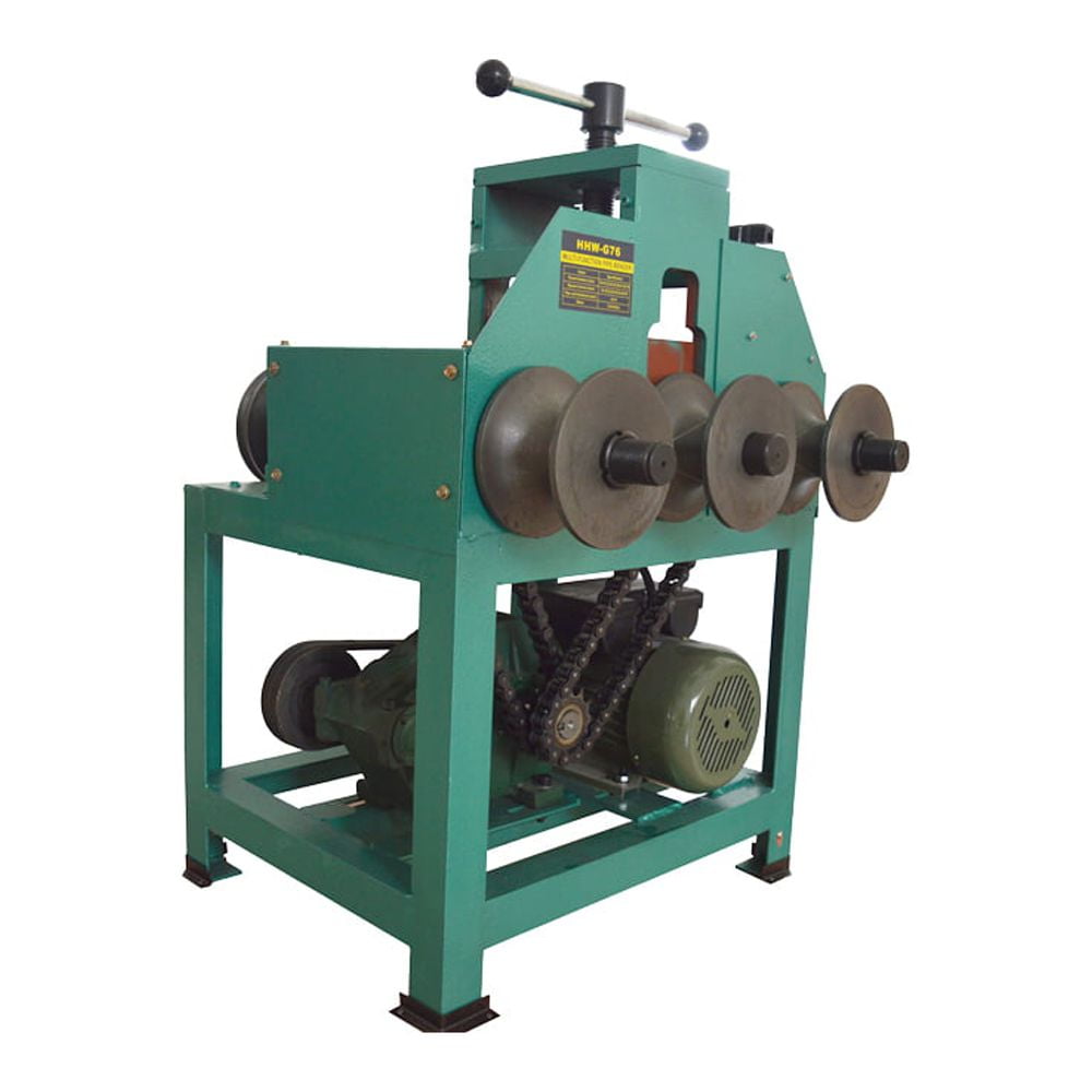 INTSUPERMAI Electric Tube Pipe Bender Rolling Metal Pipe Bar Bending ...