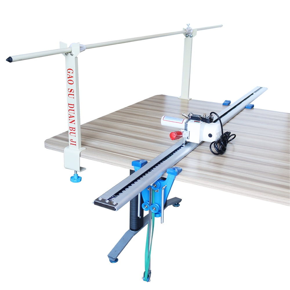 "INTSUPERMAI High-Speed Fabric Cutter with 86.6"" Rack & Digital ...