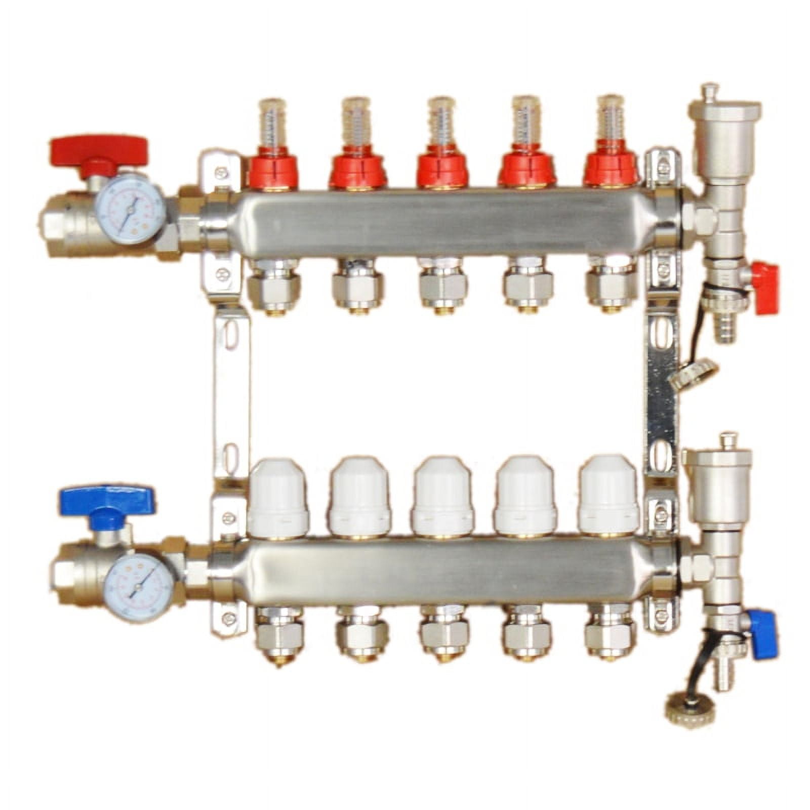 INTSUPERMAI Floor Heating Water Distributor Pex Intelligent Temperature ...