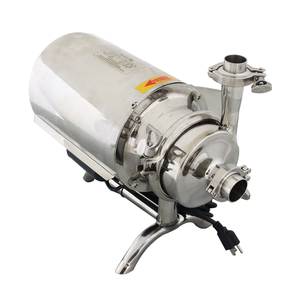 INTSUPERMAI Food Grade Centrifugal Pump Sanitary Beverage 304 Stainless ...