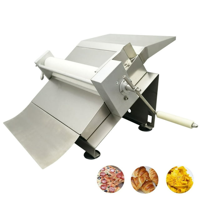 INTSUPERMAI Hand Crank Dough Roller Sheeter Machine Croissant Bread ...