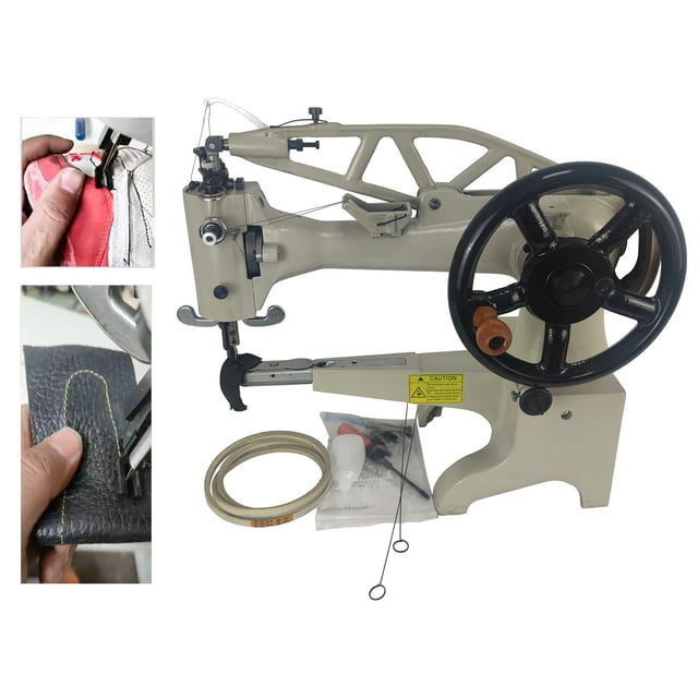 INTSUPERMAI Hand Crank Leather Sewing Machine Shoe Repair Patching ...