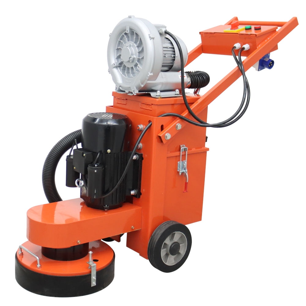 INTSUPERMAI Hand-Push Concrete Floor Grinder Cement Ground Polishing ...
