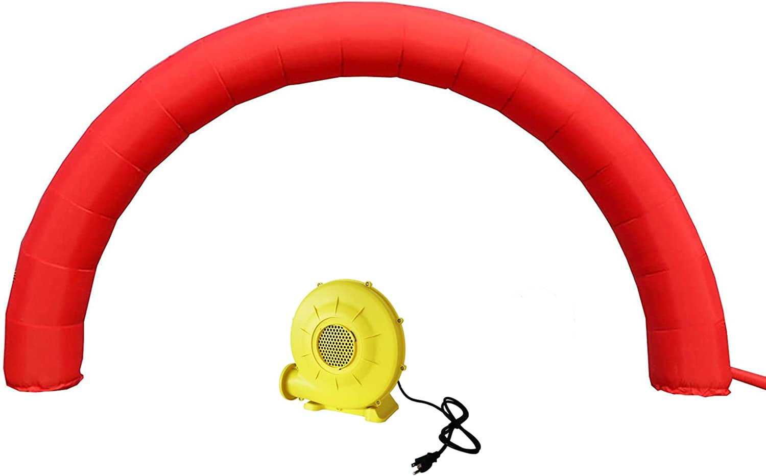 INTSUPERMAI Inflatable Arch 20x10ft Red Color for Advertising Birthday ...