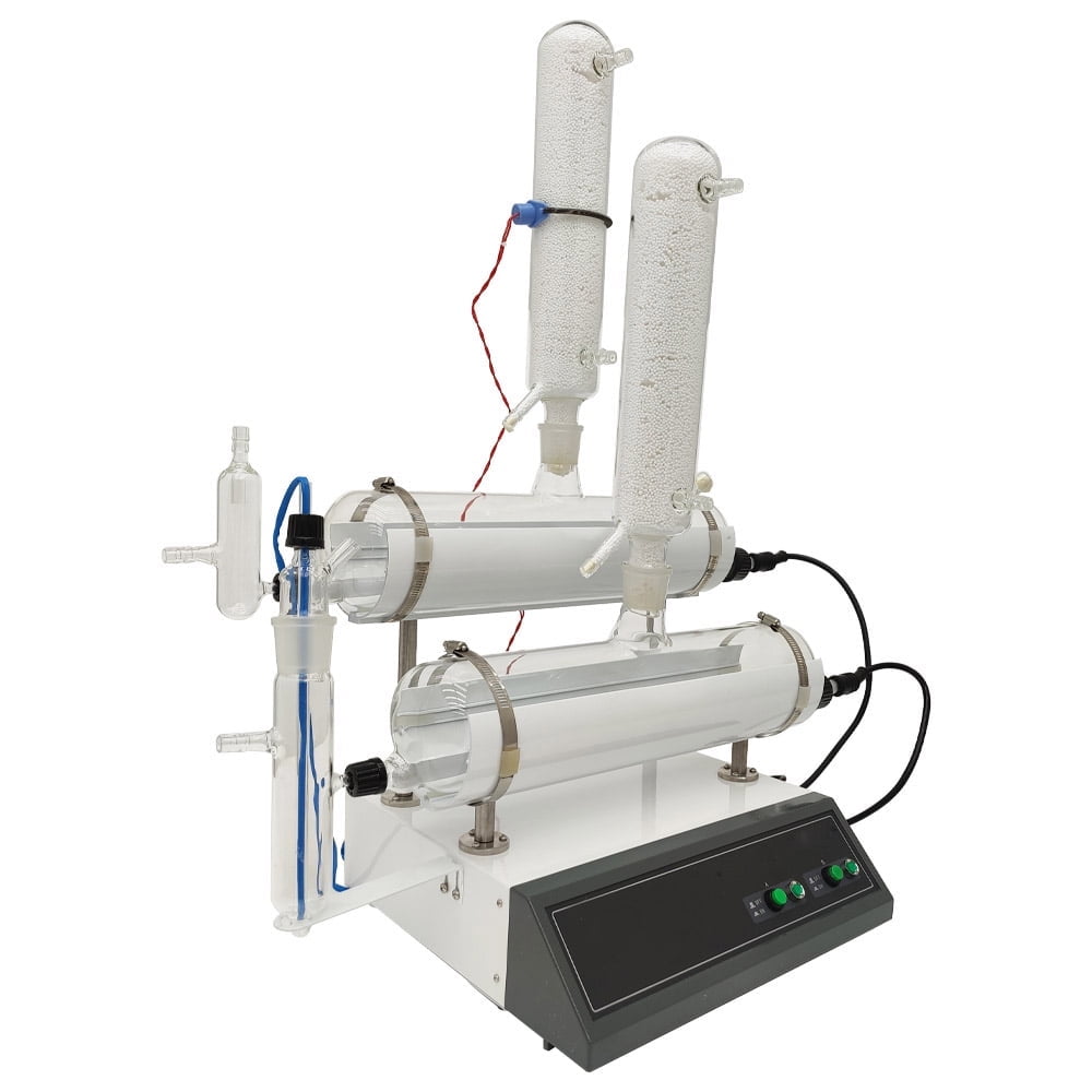 INTSUPERMAI Laboratory Automatic Pure Water Distiller Double Tube ...