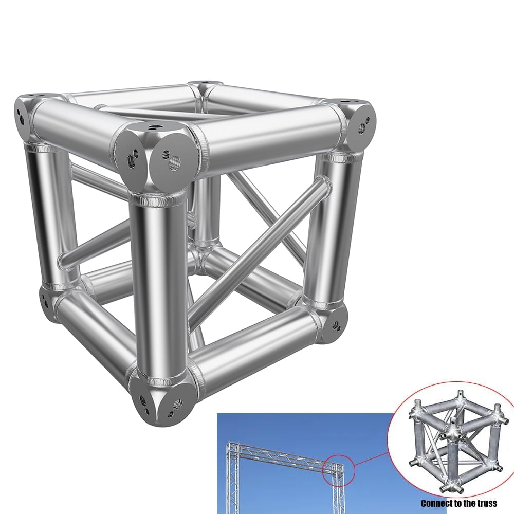 INTSUPERMAI Lighting Stage Truss 6-Way Cube Corner Block Connector ...