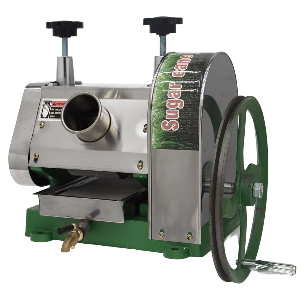 INTSUPERMAI Manual Sugar Cane Juicer, Stainless Steel Sugarcane Press ...