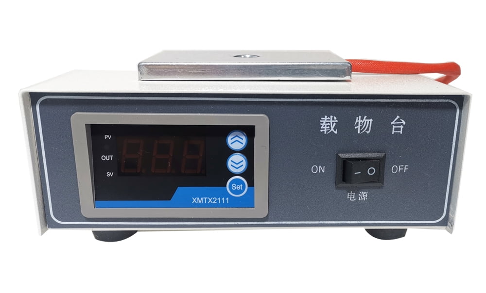 INTSUPERMAI Microscope Temperature Control Stage Slide Warmer ...