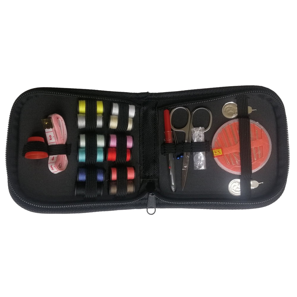 INTSUPERMAI Mini Sewing Kit Scissor Thread Needles Sew Tools - Walmart.com