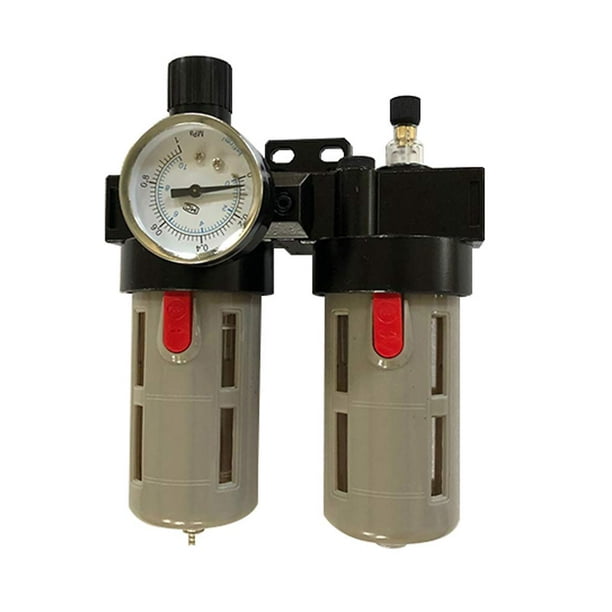 INTSUPERMAI Oil Water Piggyback Filter Pressure Regulator Reducing ...