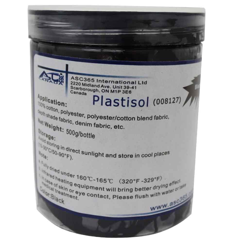 INTSUPERMAI One Bottle Black Plastisol Ink for Screen Printing ...