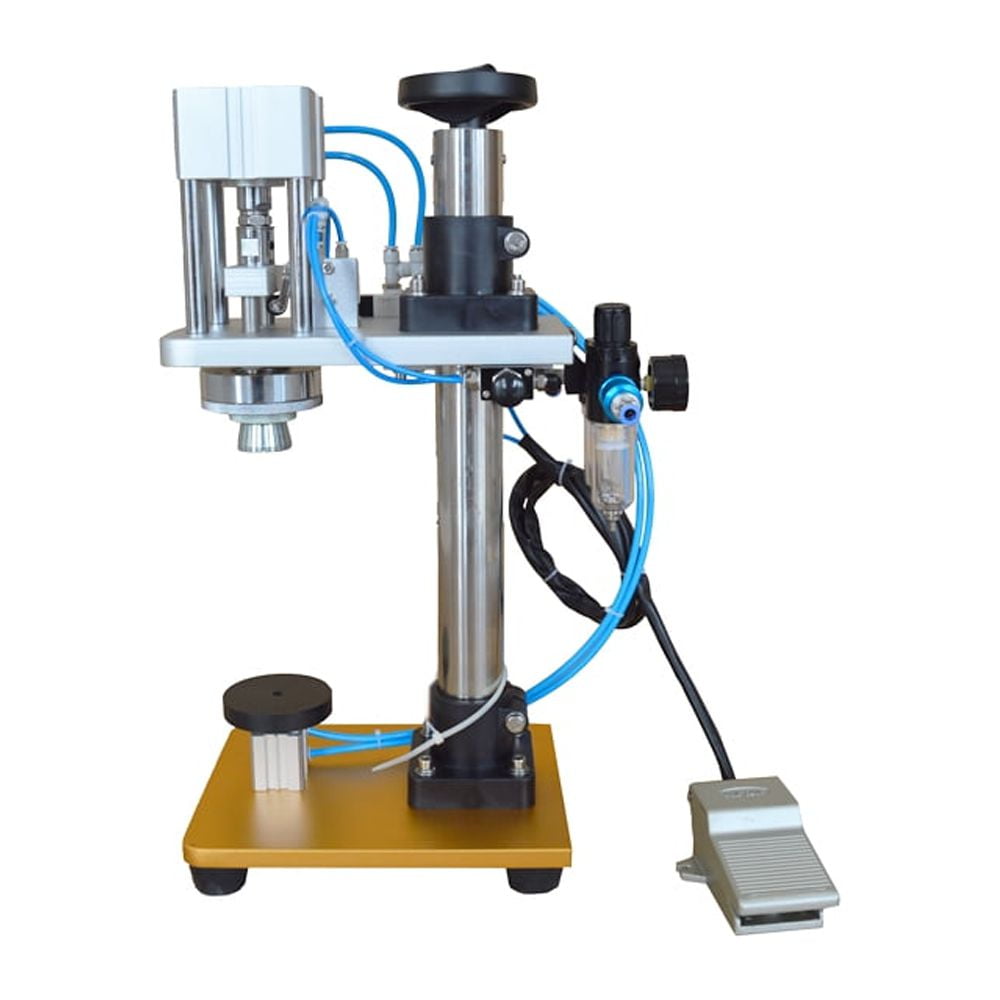 INTSUPERMAI Pneumatic Crimping Machine Perfume Crimper Capper Metal Cap ...