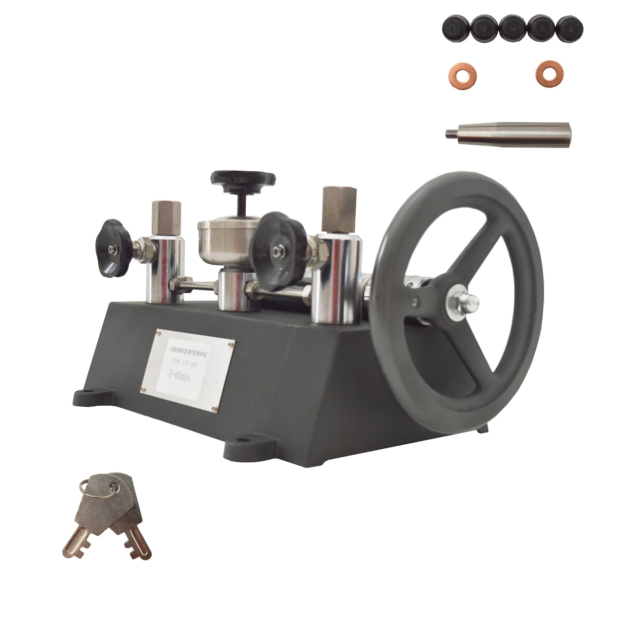 INTSUPERMAI Pressure Calibrator Gauge Pump Calibrator YJY-600 - Walmart.com