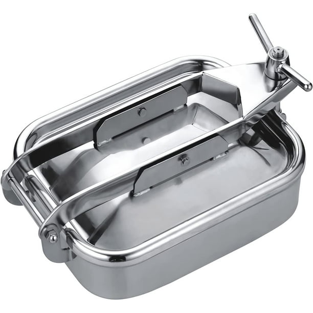 INTSUPERMAI Rectangular Pressure Sanitary Manhole Cover Tank Manway ...